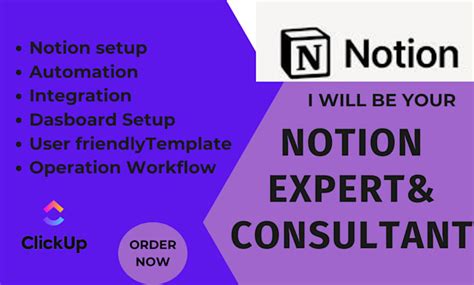 Build Notion Notion Template Notion Setup Notion Expert By