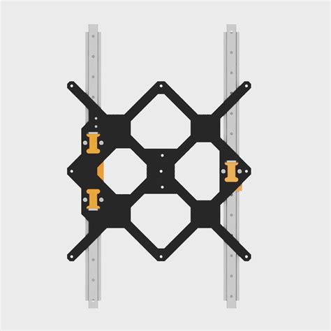 Prusa Bear Y Axis Linear Rail Modification Old Design By InnovationWorkstation Download Free