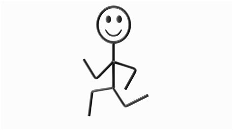How To Draw Stick Figure Running