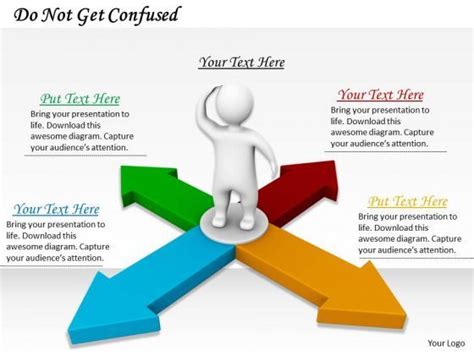 Business Strategy Model Do Not Get Confused 3d Character Models