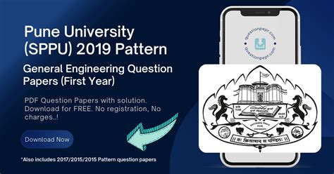 Sppu General Engineering Pune University Question Papers Pdf Download