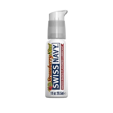 Lubricante Swiss Navy Sabor Frutilla Kiwi