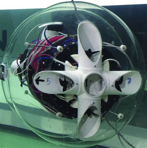 Spherical Underwater Vehicle Prototype During Pool Tests Download Scientific Diagram