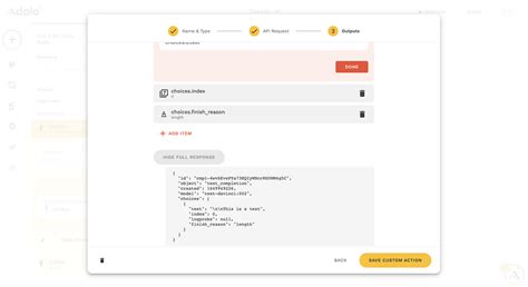 Custom Action Response External Collections Custom Actions And Collections Adalo