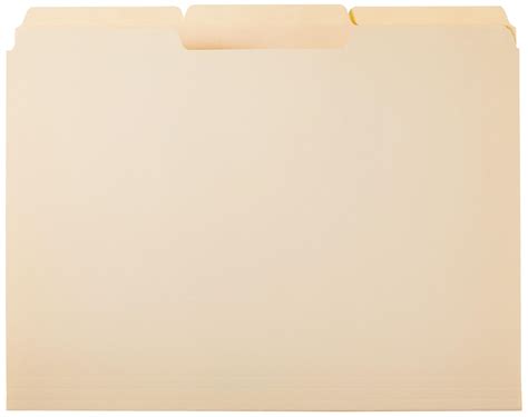 Snapklik.com : Basics 1/3-Cut Tab, Assorted Positions File Folders ...