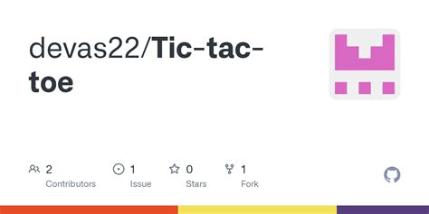 Github Devas Tic Tac Toe