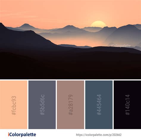 Color Palette Ideas From 7107 Sky Images Icolorpalette Sunset Color