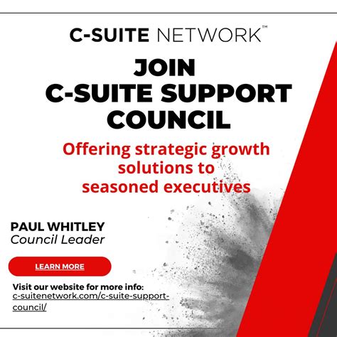 The C Suite Network On Linkedin The C Suite Support Council Is The