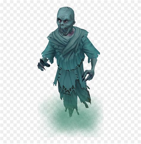 Ghost Figure Png - Spooky Ghost Png, Transparent Png - 395x783(#2597536 ...