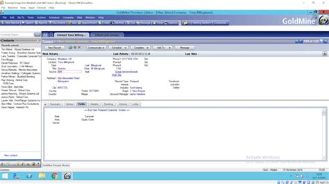 goldmine crm filters vs groups youtube