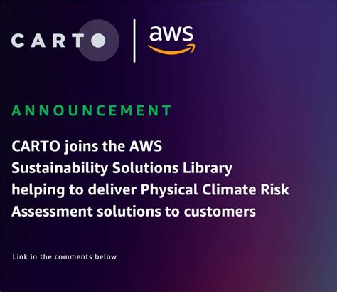 carto partners with aws partner carto rahul sareen posted on the
