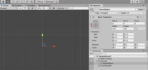 Move Tool Not Showing Rect Transform Outline In Scene Window Anymore Unity Engine Unity