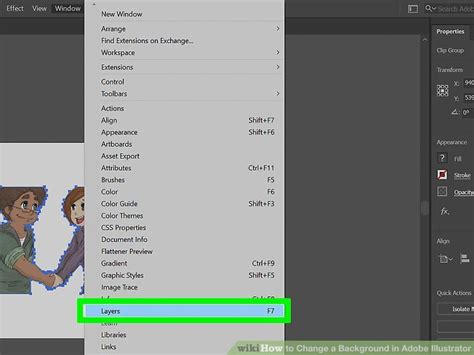 How To Change A Background In Adobe Illustrator With Pictures