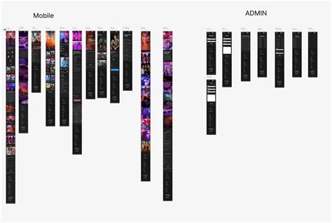 나이트클럽 웹사이트 디자인 웹 Ui·ux 포트폴리오 크몽