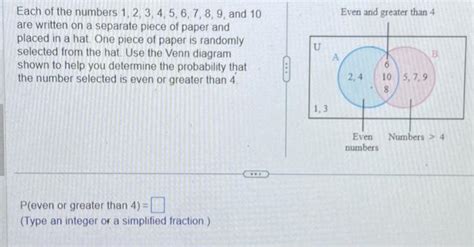 Solved Each Of The Numbers 123456789 And 10