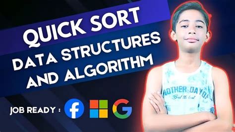 Quick Sort Algorithm In Dsa Youtube