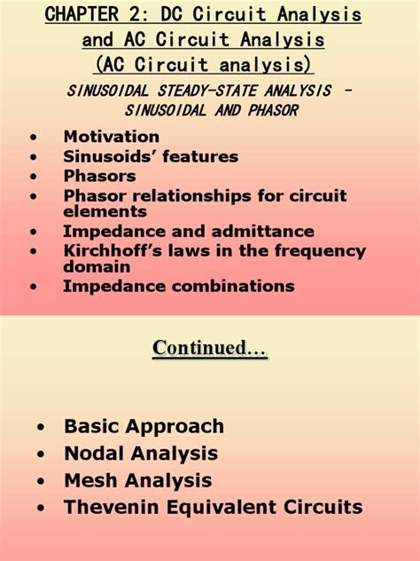 Pdf Det 211 Chapter 2 Ac Analysis Dokumentips