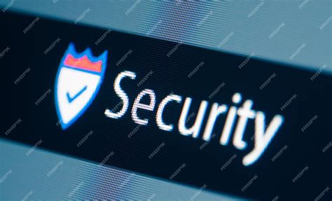 premium photo antivirus protection safety concept secure symbol on