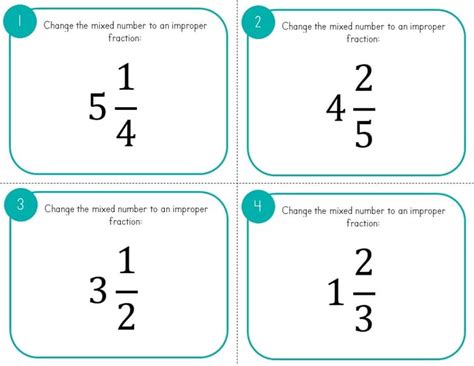 Fraction Task Card Bundle By Mama Bear Loves Math Tpt