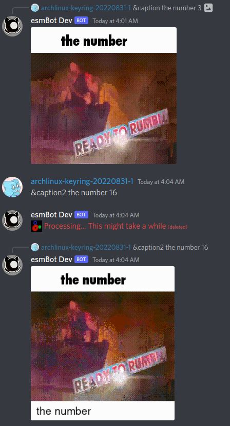 unable to render numbers in image based commands · issue 311 · esmbot