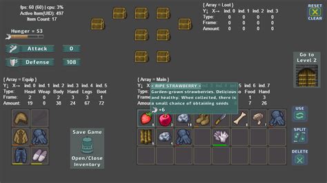 Advanced Inventory Array Based For Your Rpg Game