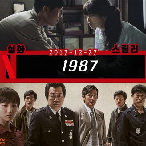 넷플릭스 실화 영화 추천 《1987》 정보 출연진 포토 예고편 평점 박종철 고문치사 사건 네이버 블로그
