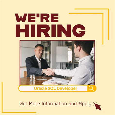 📢 New Job Posting Were Looking For An Oracle Sql Developer With A Mix Of Technical