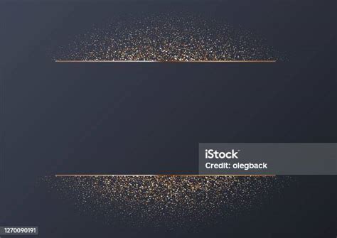 반짝이 프레임 회색 배경 실버 화이트 골드 스파클이 있는 테두리 글래머 크리스마스 카드 생일 파티 초대 새해 축하 벡터 일러스트 사각형 모던 패턴 금 금속에 대한 스톡 벡터