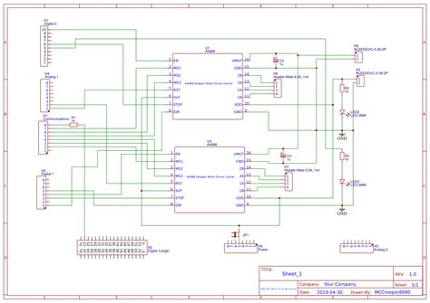 Arduino MEGA Shield Easy Prototyping Copy EasyEDA Open Source Hardware Lab