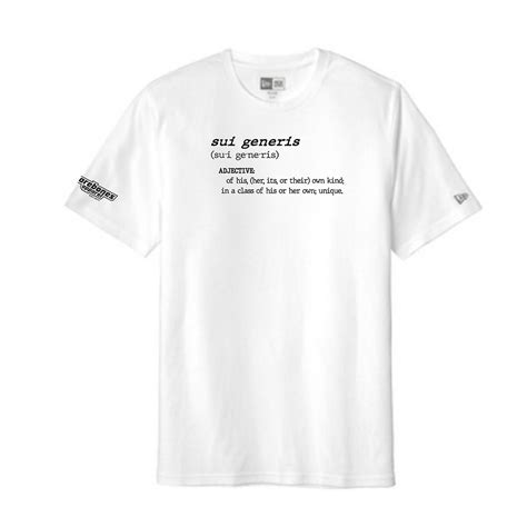 Sui Generis Definition Tee Unisex Bbapparel