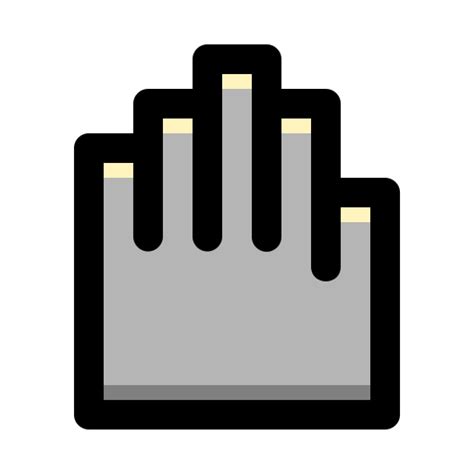 Icono De Cursor De Mano Generic Outline Color