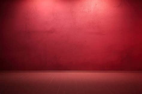 Premium Photo A Soft Red Wall Background