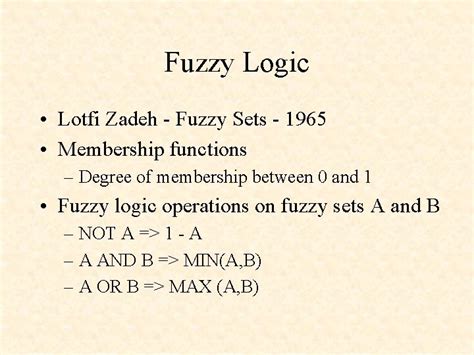 introduction to fuzzy control lecture 10 1 appendix