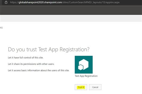 how to get tenant id using the sharepoint online app principal page