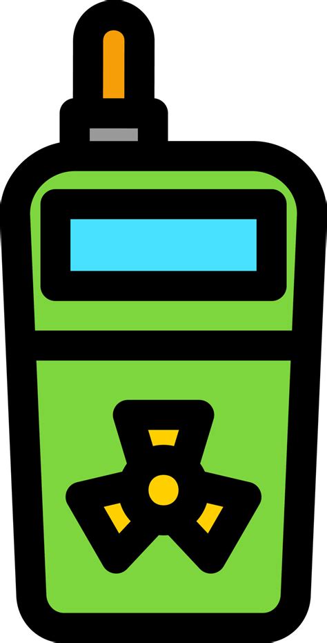 Radiation Detector Line Filled Icon 9514939 Vector Art At Vecteezy