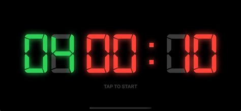 Box Timer – How to display the large timer