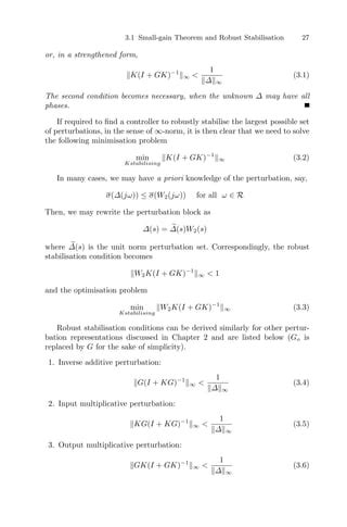 Robust Control Design With Matlab E PDF
