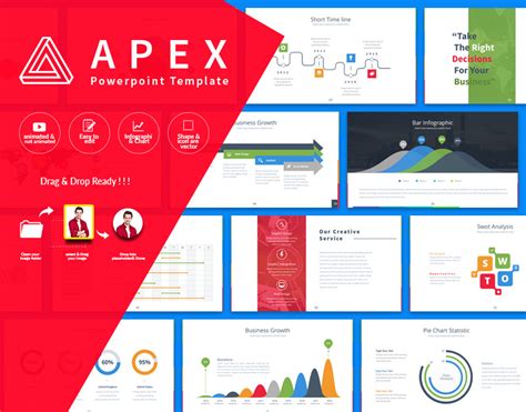 Apex Presentation PowerPoint Template TemplateMonster