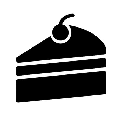 Cake Pictogram Premium Ai Generated Vector