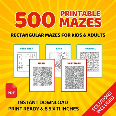 Free Printable Rectangular Maze Download Free Printable Rectangular Maze Png Images Free