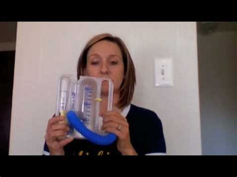 Incentive Spirometer Instruction YouTube
