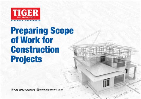 Preparing Scope Of Work For Construction Projects Tiger TMT Iron Rods
