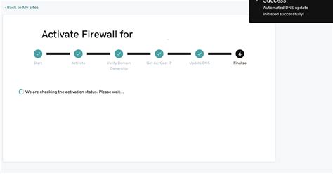 set up my web application firewall waf and cdn website security and