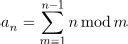 Code Golf Modulus Summation Programming Puzzles Code Golf Stack Exchange