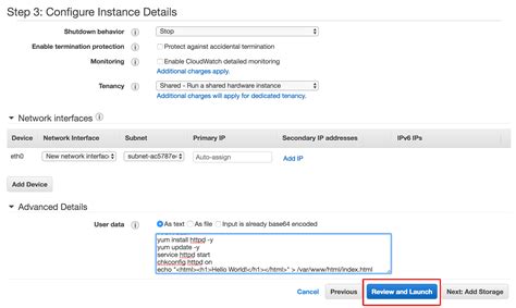 AWS Create A Simple EC Web Server