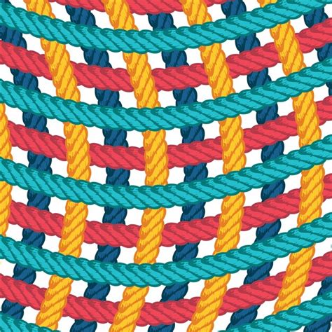 Premium Vector Lasso Rope Vector Pattern Background Template