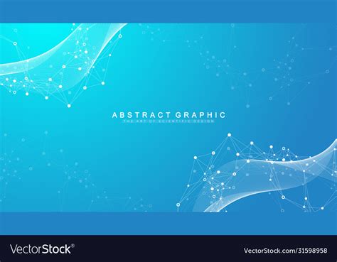 Abstract Dynamic Motion Lines And Dots Background Vector Image