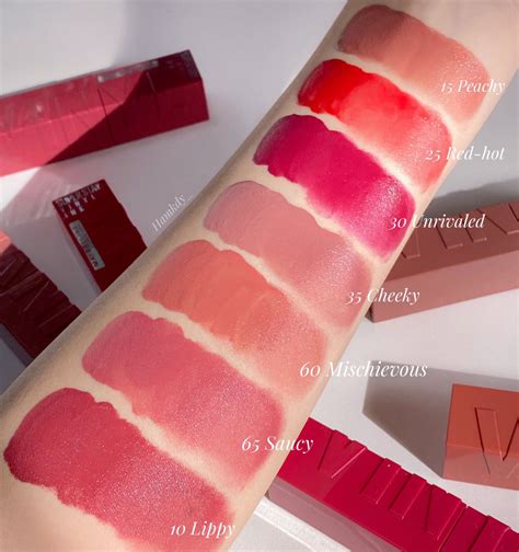 Maybelline Superstay Vinyl Ink Liquid Lipcolor Long Lasting 4 2ml 0