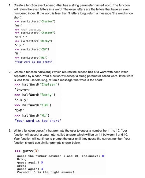 Solved Create A Function Evenletters ﻿that Has A String