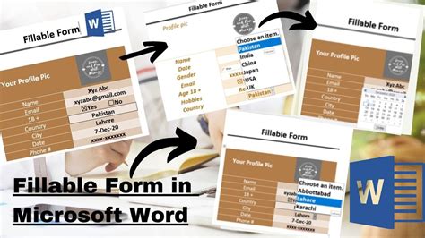 Word Developer Fillable Form Printable Forms Free Online